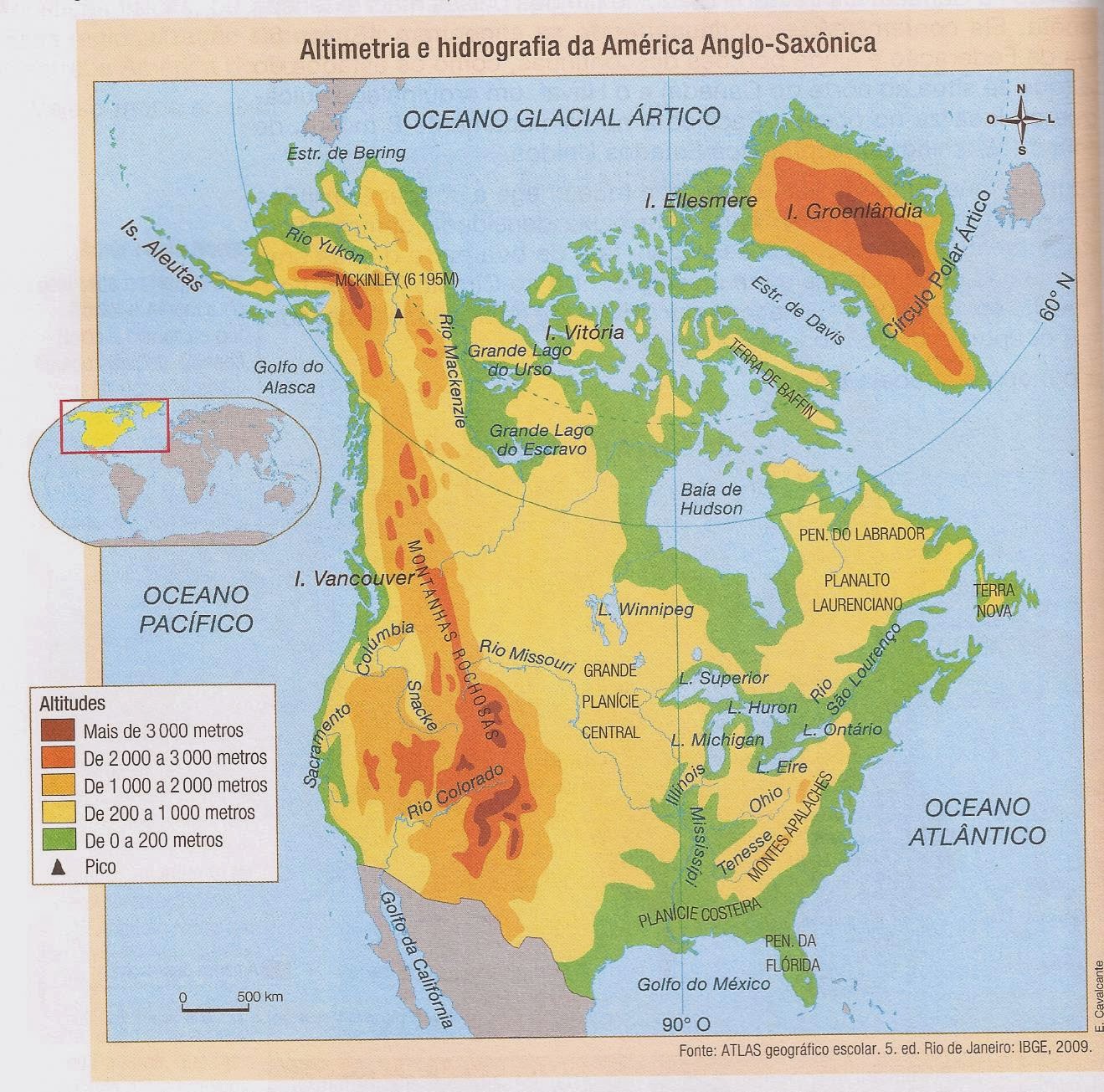 A América Anglo-Saxônica :: Planetagaia